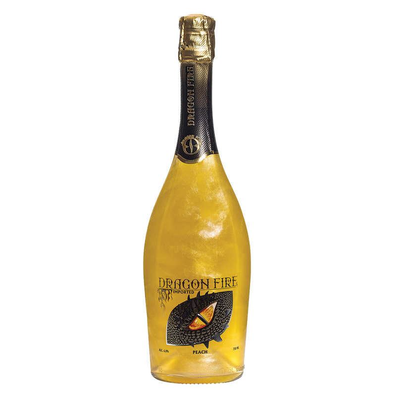 Dragon Fire Peach Sparkling Moscato 750ml : Alcohol fast delivery by ...
