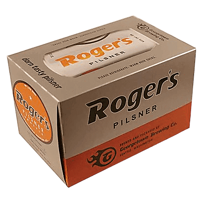 Georgetown Brewing Roger's Pilsner 6pk 12oz Can : Alcohol fast delivery ...