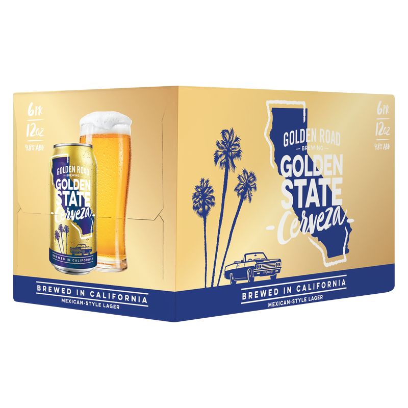 Golden Road Brewing Golden State Cerveza 6pk 12oz Can : Alcohol fast ...