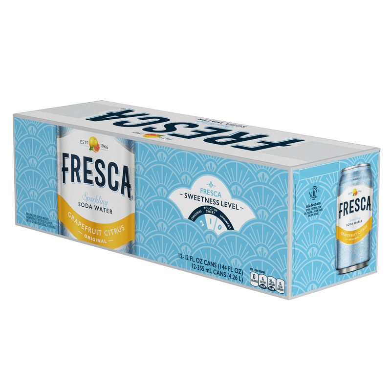 Fresca 12pk 12oz Can : Drinks fast delivery by App or Online