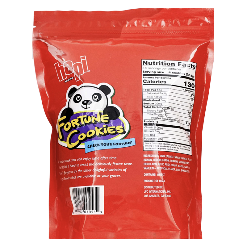 Hapi Fortune Cookies Bag 4oz : Snacks fast delivery by App or Online