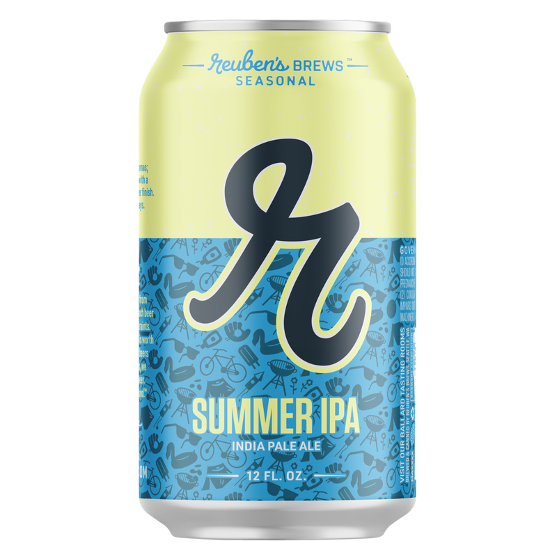 Reuben's Seasonal IPA 6pk 12oz Can 6.5% ABV : Alcohol fast delivery by ...