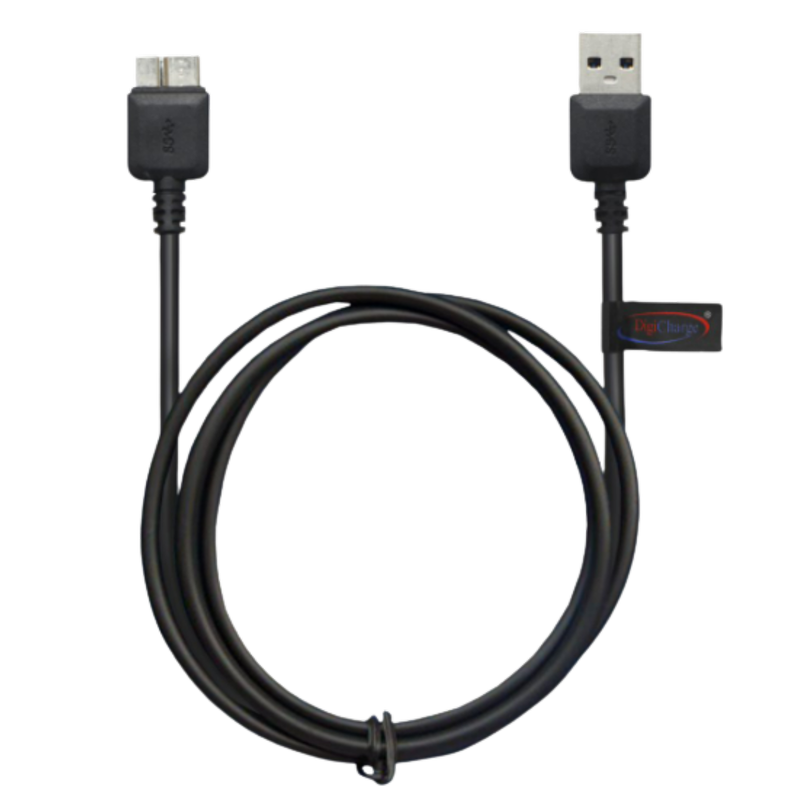 1m Micro USB 3.0 Data Cable Cord SuperSpeed USB 3.0 Type A to Type B ...