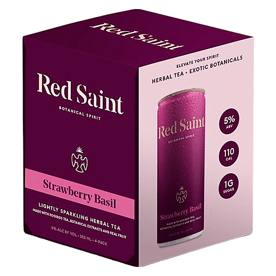Red Saint Strawberry Basil 4pk 12oz Cans 5% ABV : Alcohol fast delivery ...
