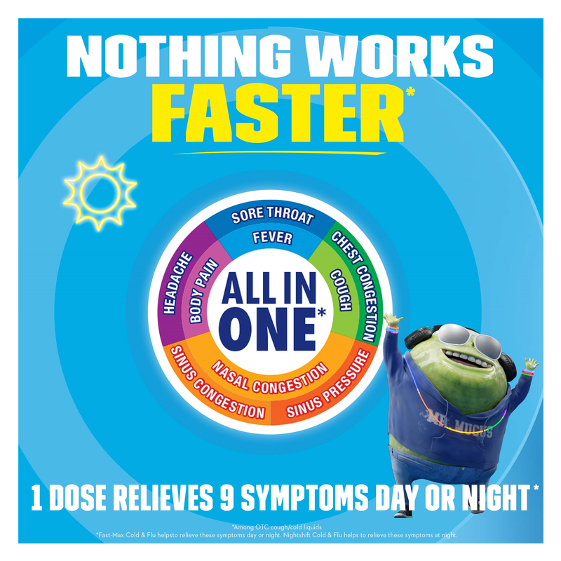 Mucinex Fast-Max All-In-One Cold & Flu Caplets 4ct : Health fast ...