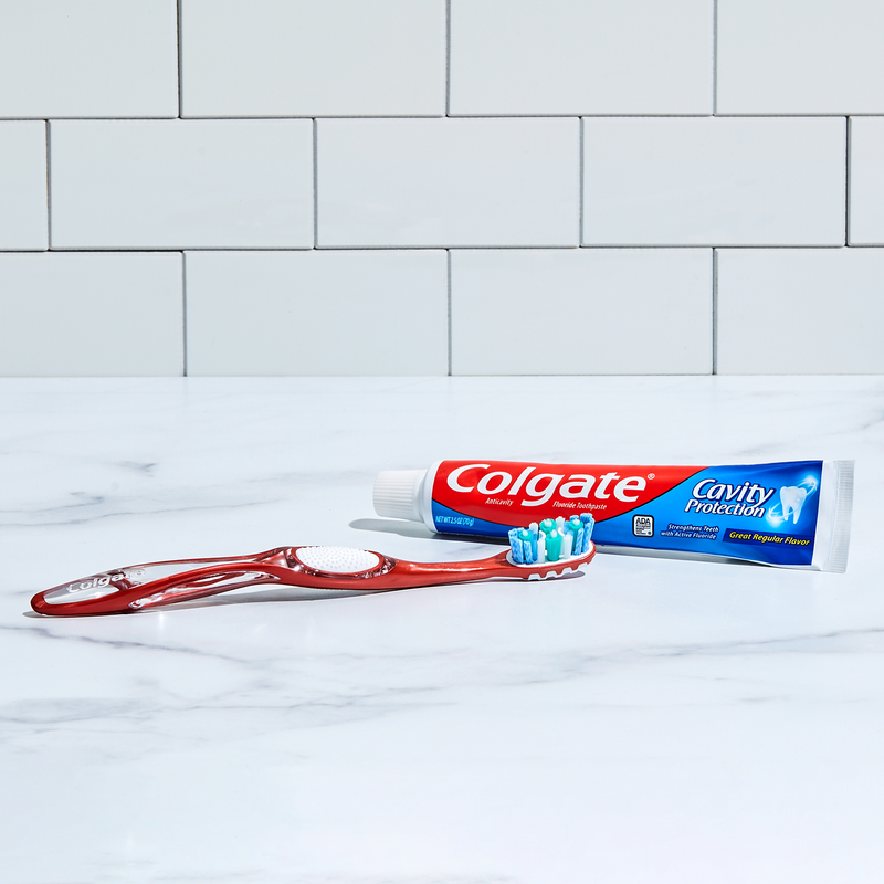 Colgate Cavity Protection Regular Flavor Toothpaste 6oz 3ct : Health ...