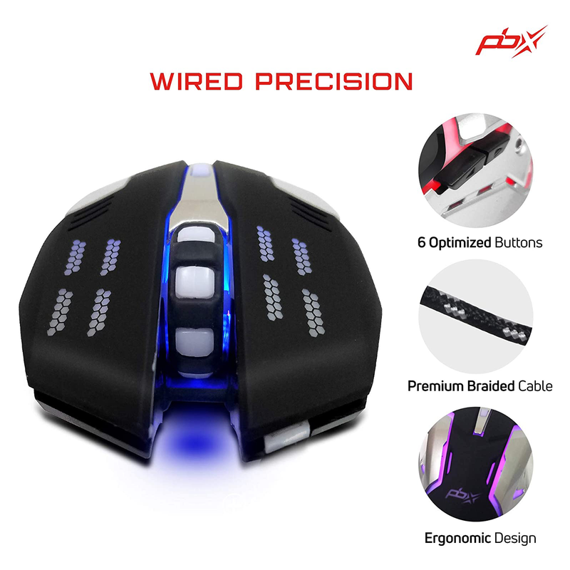 PBGA12 Gladiator Wired Gaming Mouse : Home & Office fast delivery by ...