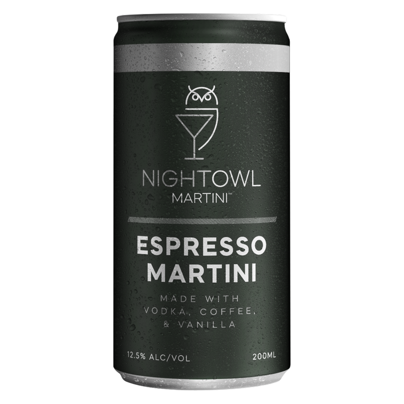 NightOwl Vodka Espresso Martini 4pk : Alcohol fast delivery by App or Online