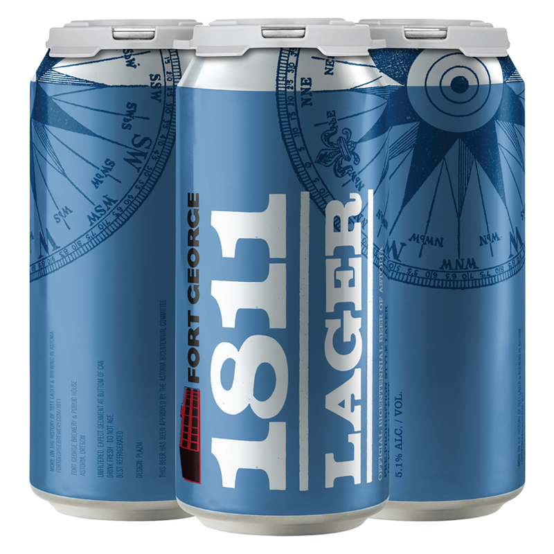 Fort George 1811 Lager 4pk 12oz : Alcohol fast delivery by App or Online