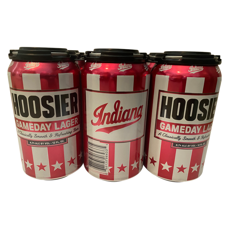 Upland Hoosier Gameday Lager 6pk 12oz Cans 4.7% ABV : Alcohol fast ...