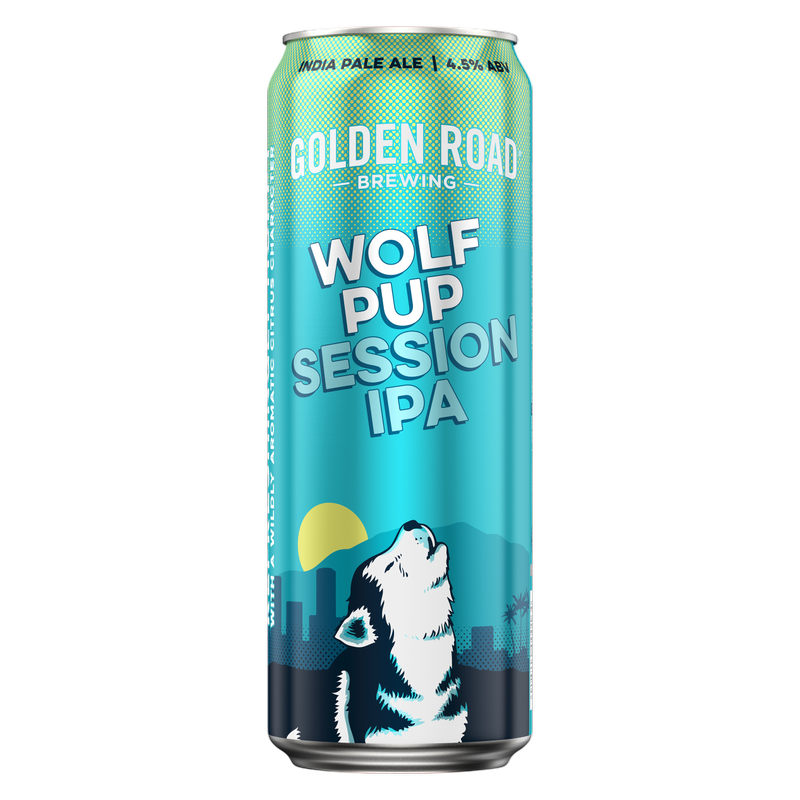 Golden Road Brewing Wolf Pup IPA Single 25oz Can : Alcohol fast ...