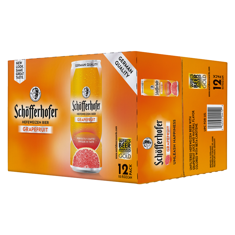 Schofferhofer Grapefruit 12pk 11.2oz Can : Alcohol fast delivery by App ...