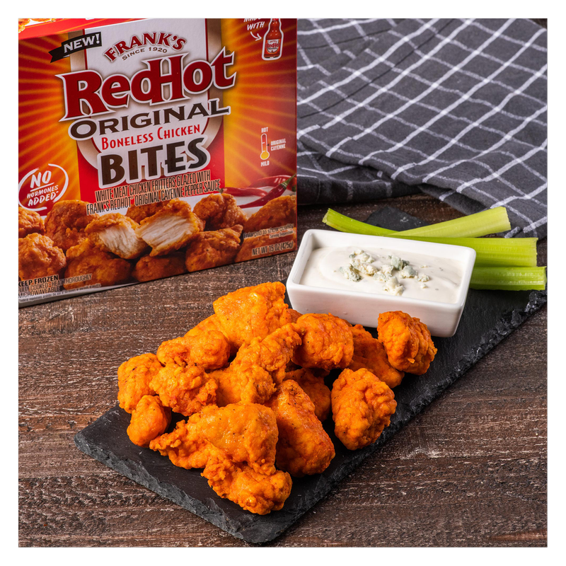 Frank's RedHot® Original Boneless Chicken Bites 15 oz : Quick Meals ...