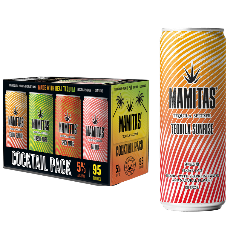 Mamitas Cocktail Variety Pack 8pk 12oz Can 5% ABV : Alcohol fast ...