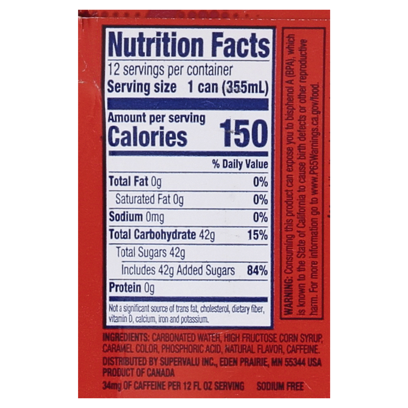 Super Chill Cola 12pk 12oz Can : Drinks fast delivery by App or Online