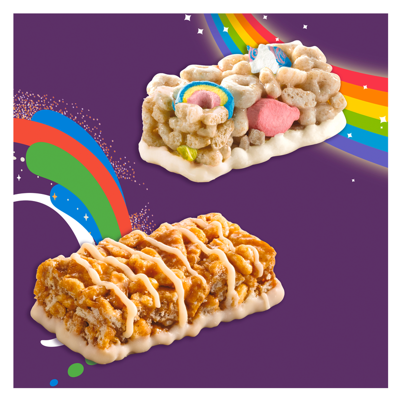 Lucky Charms & Cinnamon Toast Crunch Minis Cereal Bars Variety Pack ...