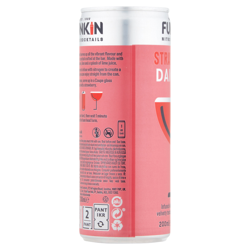 Funkin Nitro Strawberry Daiquiri, 200ml : Alcohol fast delivery by App ...