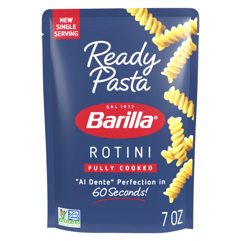 Barilla Ready Pasta Fully Cooked Pasta Rotini, 7oz. : Grocery fast ...