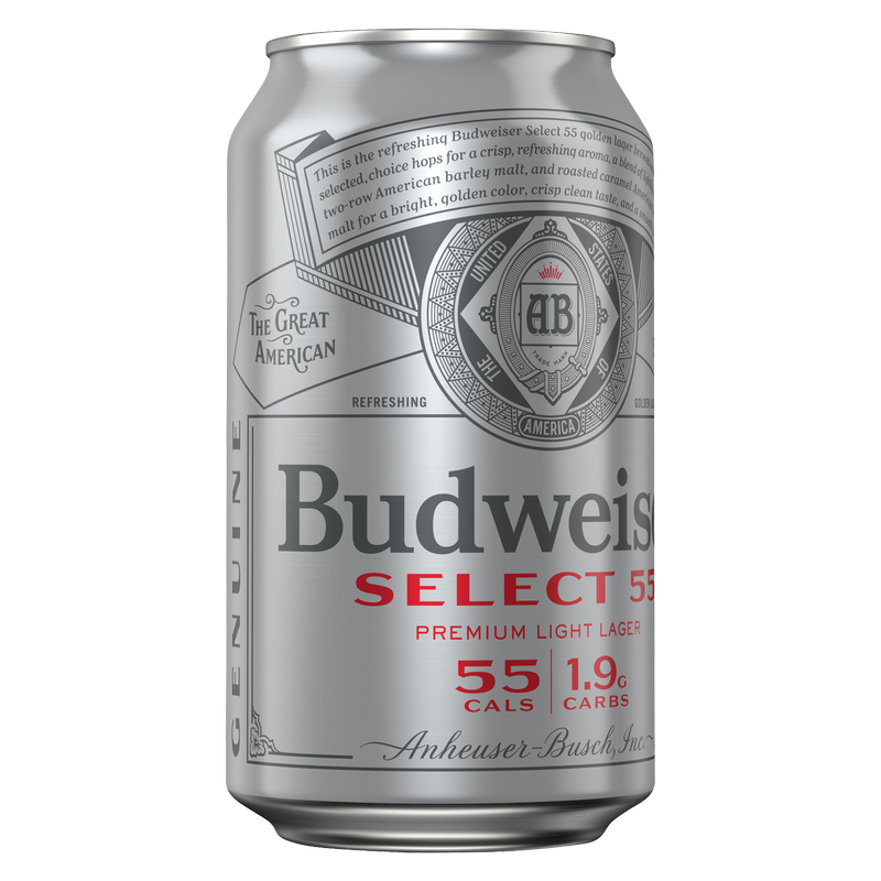 Budweiser Select 55 30pk 12oz Can : Alcohol fast delivery by App or Online