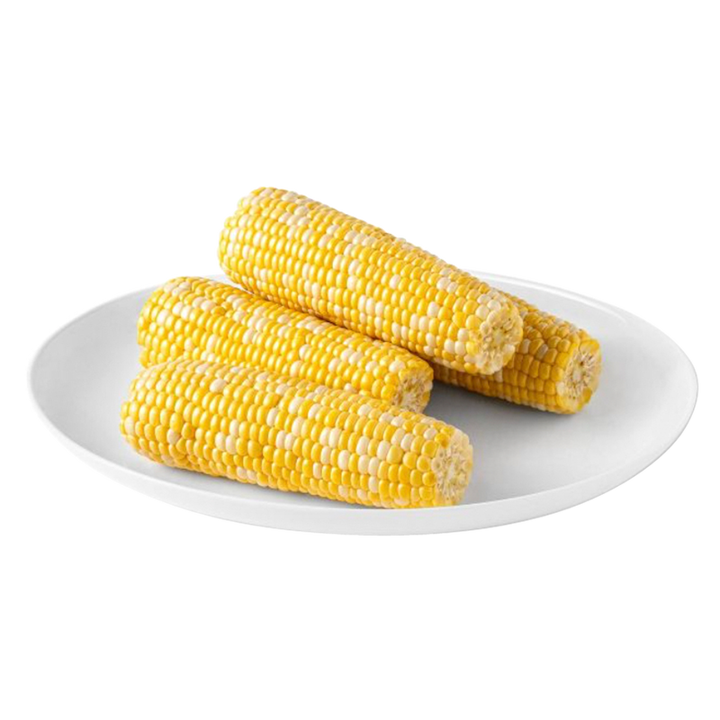 Bicolor Corn 4ct Tray, Cleaned : Grocery fast delivery by App or Online