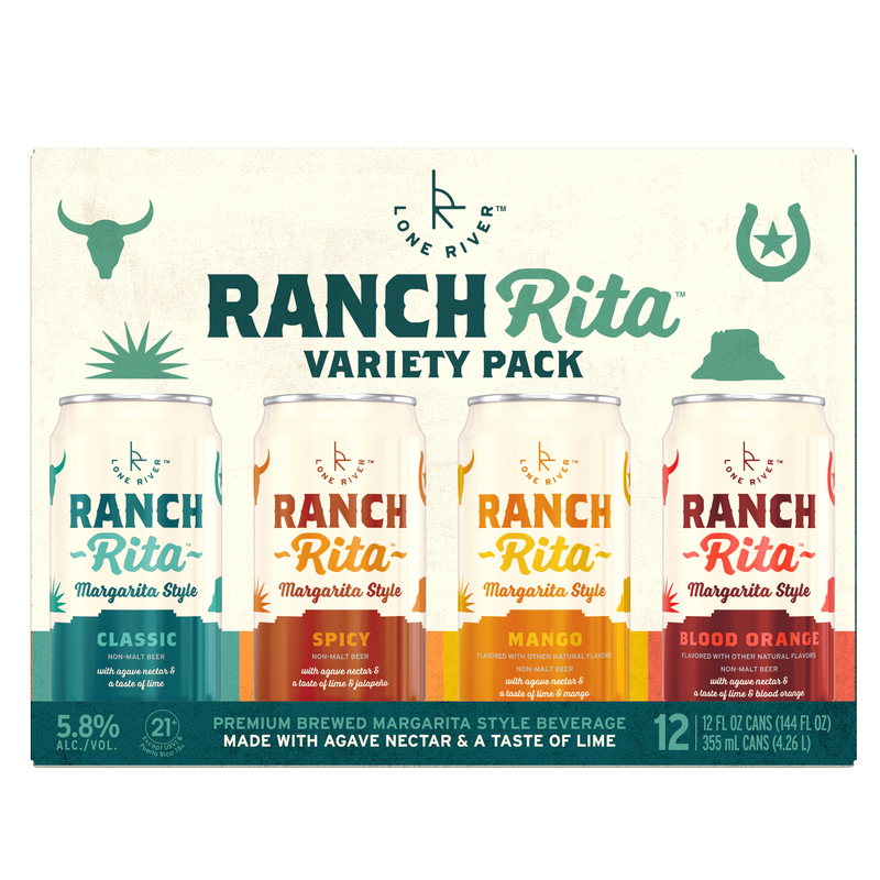 Lone River Ranch Rita Variety 12pk 12oz Can 5.8% ABV : Alcohol fast ...