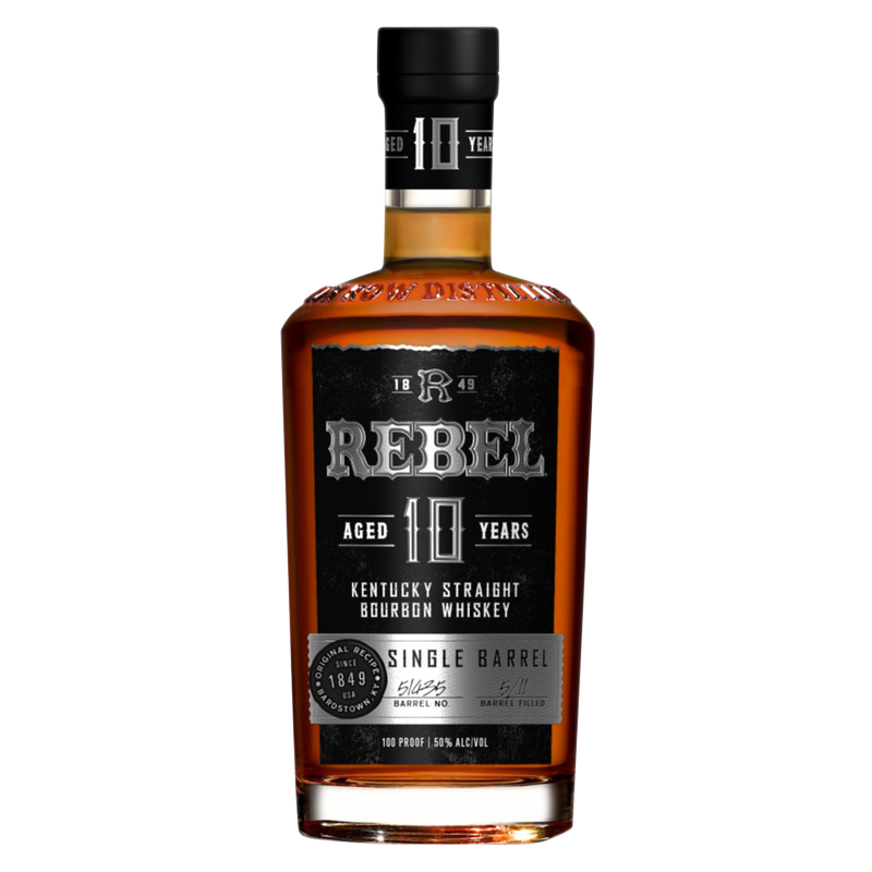 Rebel Yell 10 Yr Single Barrel Bbn 750ml : Alcohol fast delivery by App ...