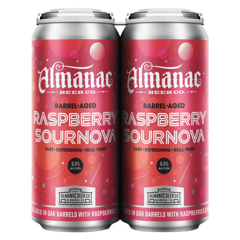 Almanac Sournova Series - Raspberry Sournova 4pk 16oz Can : Alcohol ...