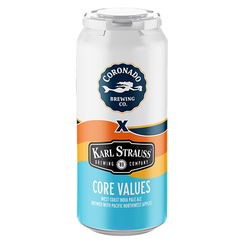 Coronado Brewing/Karl Strauss Collaboration Core Values IPA 4pk 16oz ...