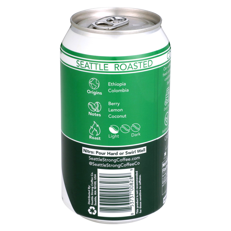 Seattles Best Bright Nitro Cold Brew Coffee 12oz Can : Drinks fast ...