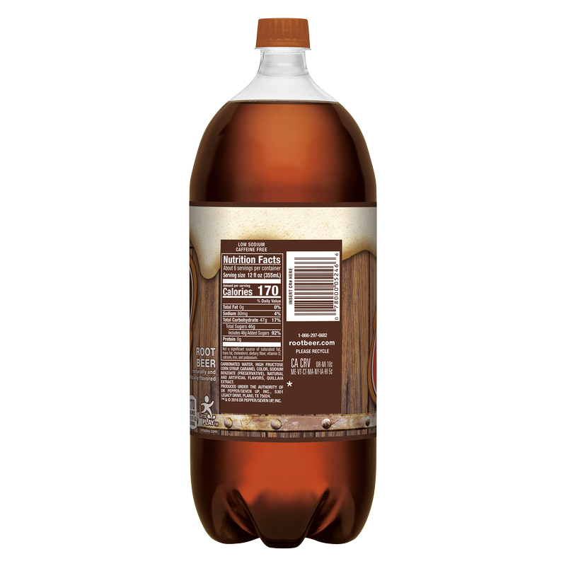A&W Root Beer 2L Btl : Drinks fast delivery by App or Online