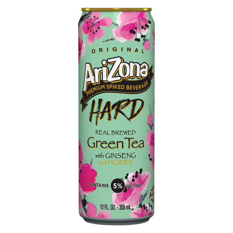 Arizona Hard Tea Party Pack 12pk 12oz Can 5.0% ABV : Alcohol fast ...