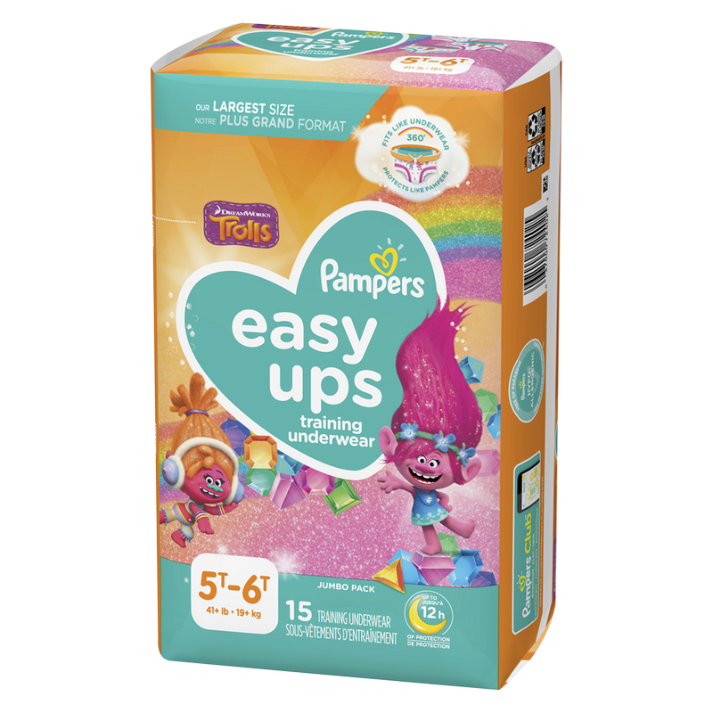 Pampers Girls Easy Ups Size 5T-6T 15ct : Baby fast delivery by App or ...