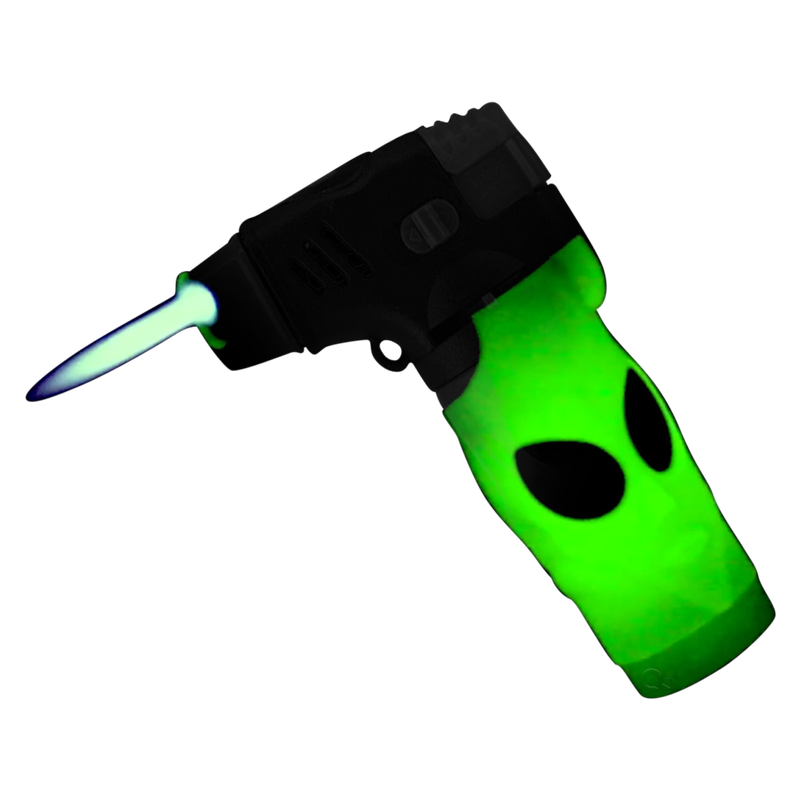 SmokeZilla Glow in the Dark Alien Torch Lighter : Smoke Shop fast ...