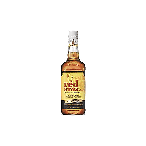 Jim Beam Red Stag Black Cherry Whiskey 1L (65 Proof) : Alcohol fast ...
