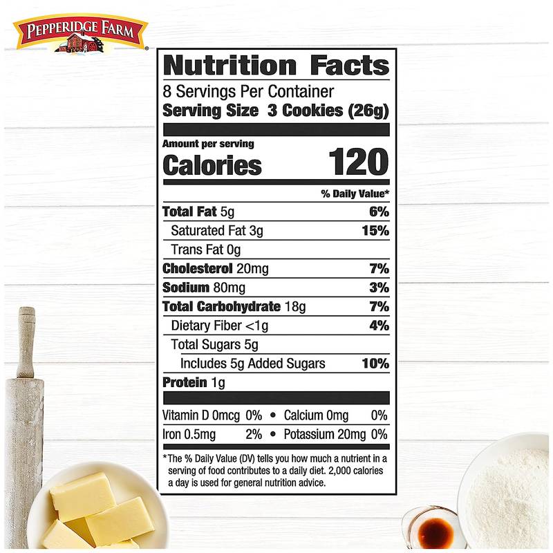 Pepperidge Farm Chessmen Butter Cookies 7.25oz : Snacks fast delivery ...