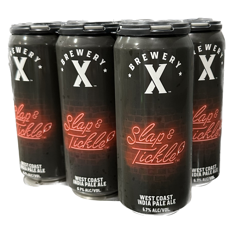 Brewery X Slap & Tickle IPA 6pk 16oz Can : Alcohol fast delivery by App ...