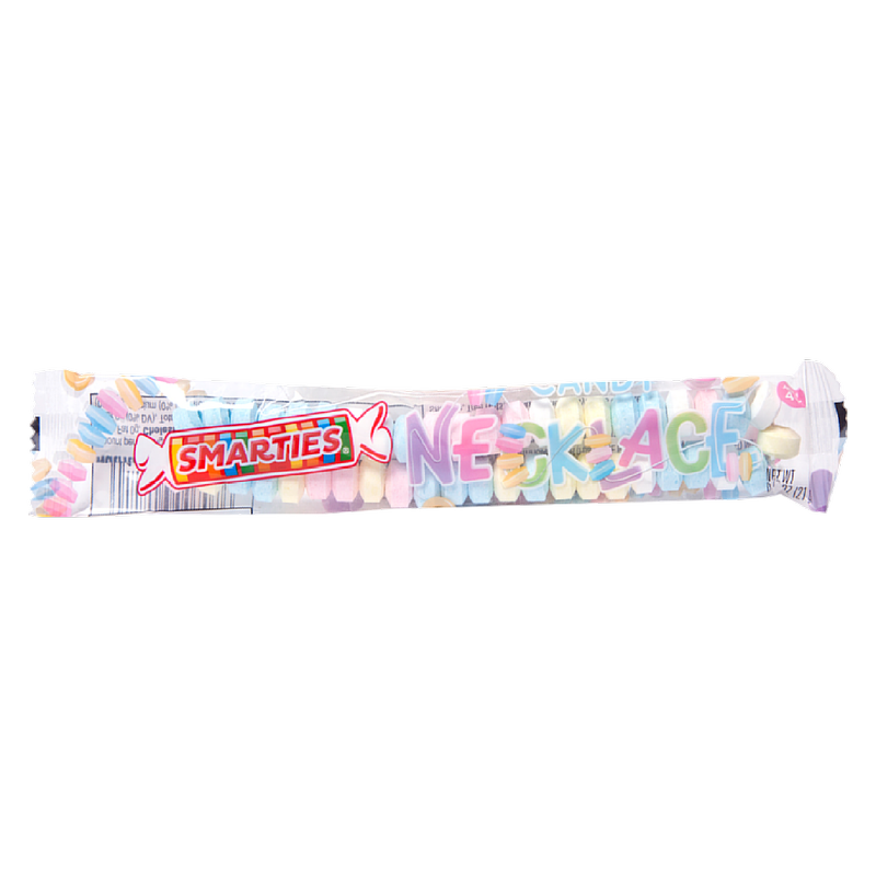 Smarties Candy Necklace 1ct : Snacks fast delivery by App or Online