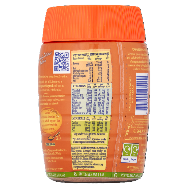 Ovaltine Original, 300g : Drinks fast delivery by App or Online