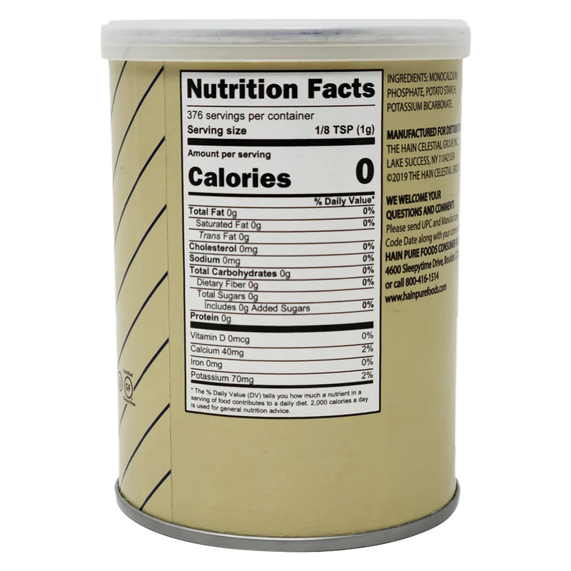 Hain Baking Powder 8oz : Grocery fast delivery by App or Online