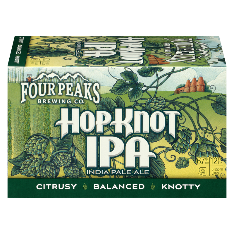 Four Peaks Hop Knot IPA 6pk 12oz Can : Alcohol fast delivery by App or Online