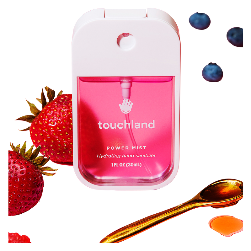 Touchland Power Mist Hydrating Berry Bliss Hand Sanitizing 1oz : Bath ...