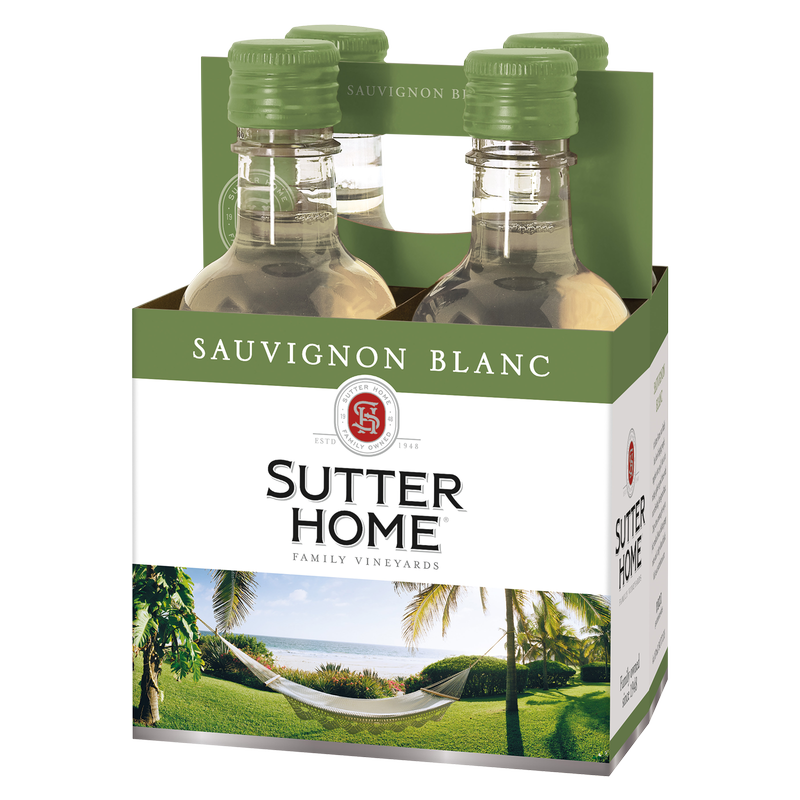 Sutter Home Sauvignon Blanc 4pk 187ml : Alcohol fast delivery by App or ...