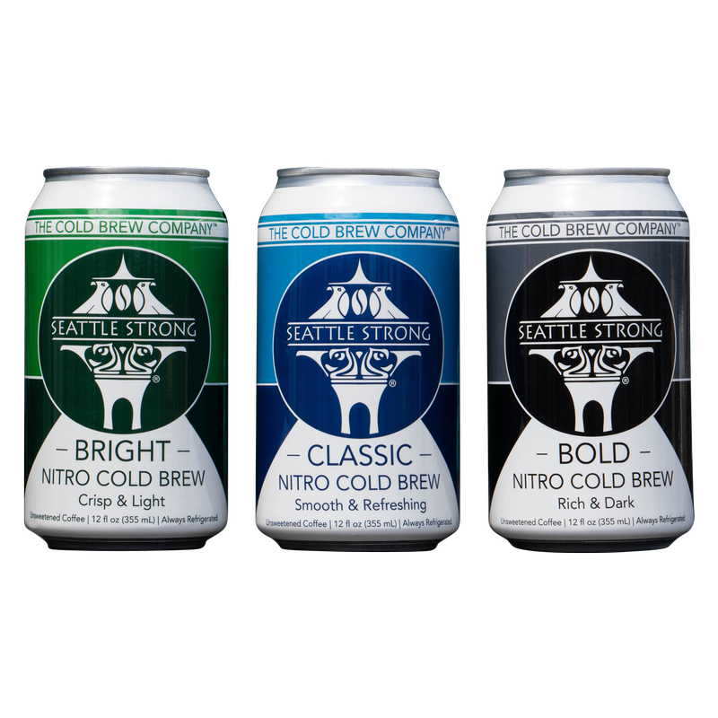 Seattles Best Bright Nitro Cold Brew Coffee 12oz Can : Drinks fast ...