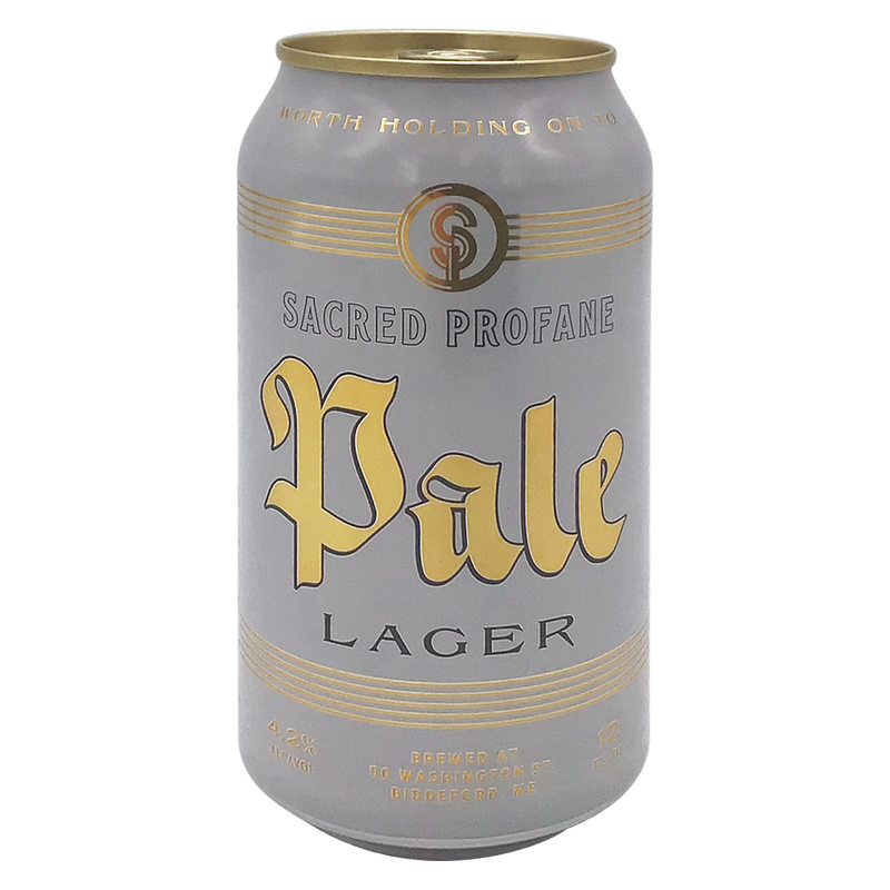 Sacred Profane Pale Lager 12Pk 12Oz Can 4.2% Abv : Alcohol fast ...