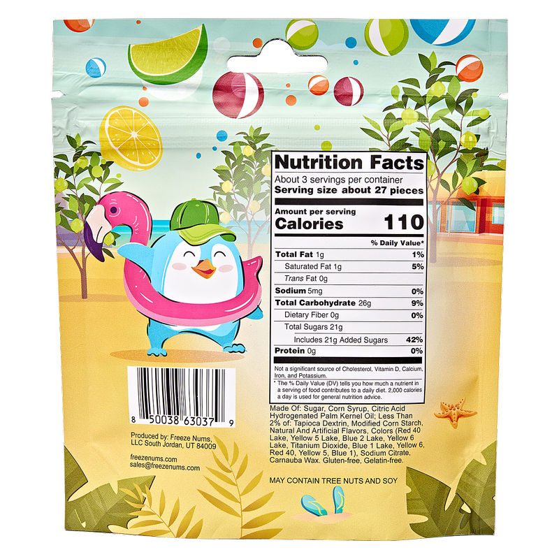 Sour Nums Freeze Dried Candy 2.6oz : Snacks fast delivery by App or Online