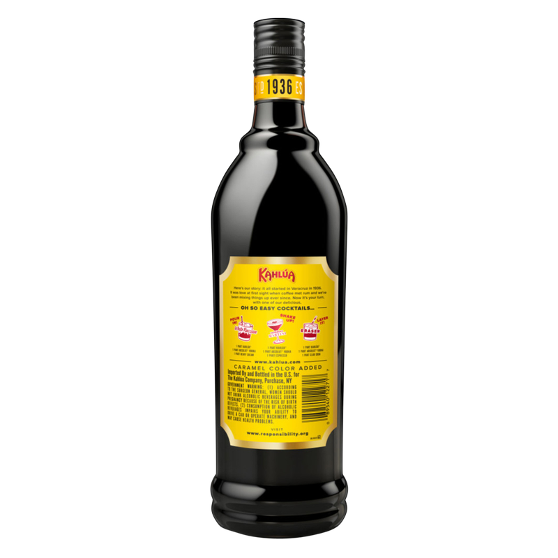 Kahlua Coffee Liqueur 1L (40 Proof) : Alcohol fast delivery by App or ...