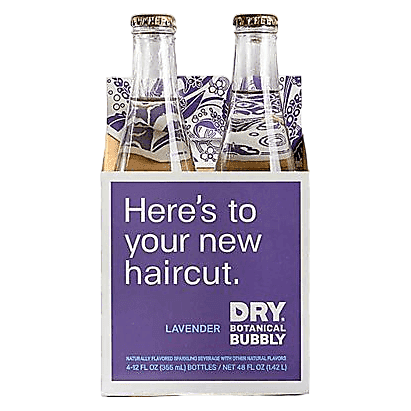 Dry Botanical Bubbly Lavender 4pk 12oz Can : Drinks fast delivery by ...