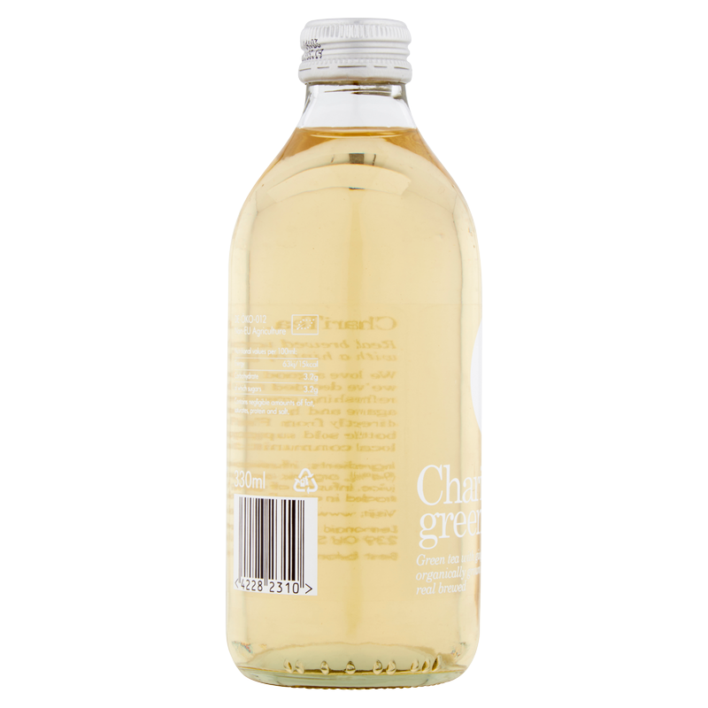 ChariTea Green Tea with Ginger & Honey, 330ml : Drinks fast delivery by ...