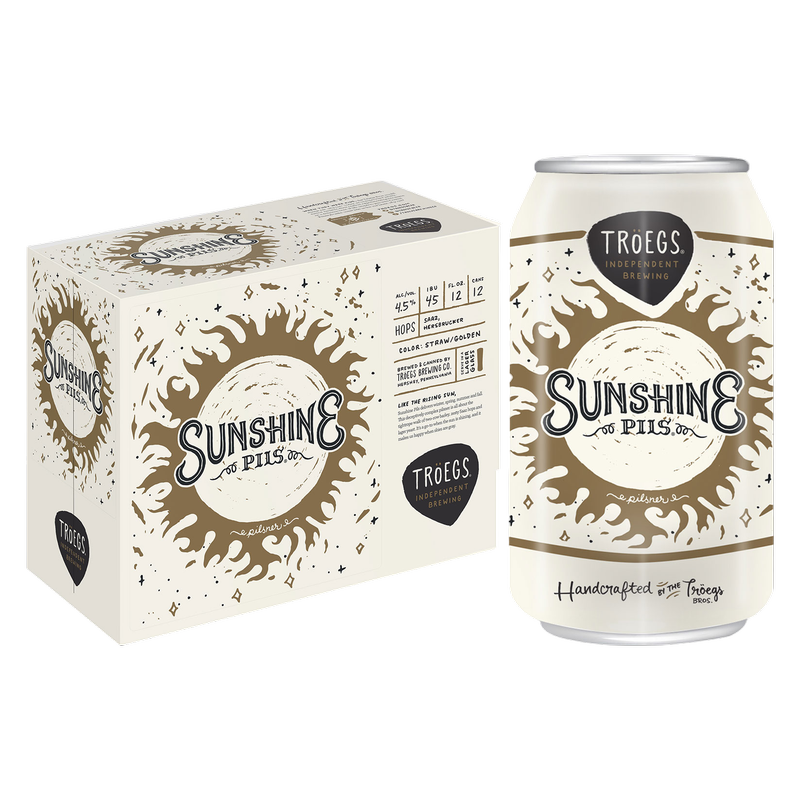 Troegs Sunshine Pills 4 Pack 16 oz Cans : Alcohol fast delivery by App ...