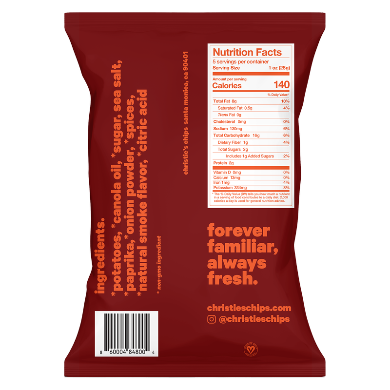 Christie's Backyard BBQ Chips 5oz : Snacks fast delivery by App or Online